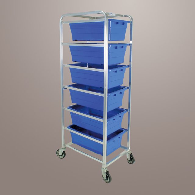 Tote Rack - 3 drawer and 6 drawer | Distinctive Medical