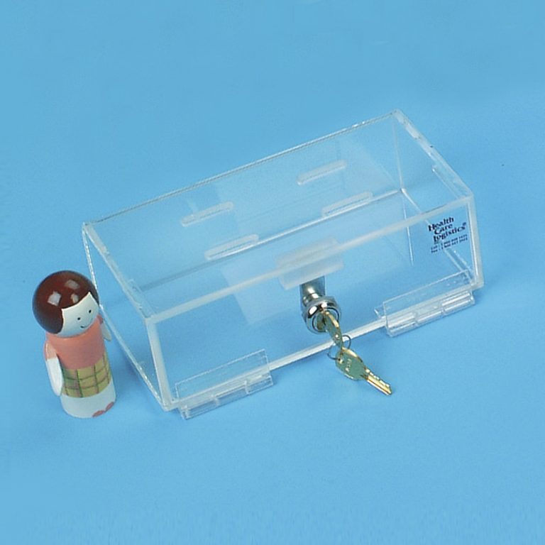 Hinged Door Locking Refrigerator Box, Compact, Single Lock ...