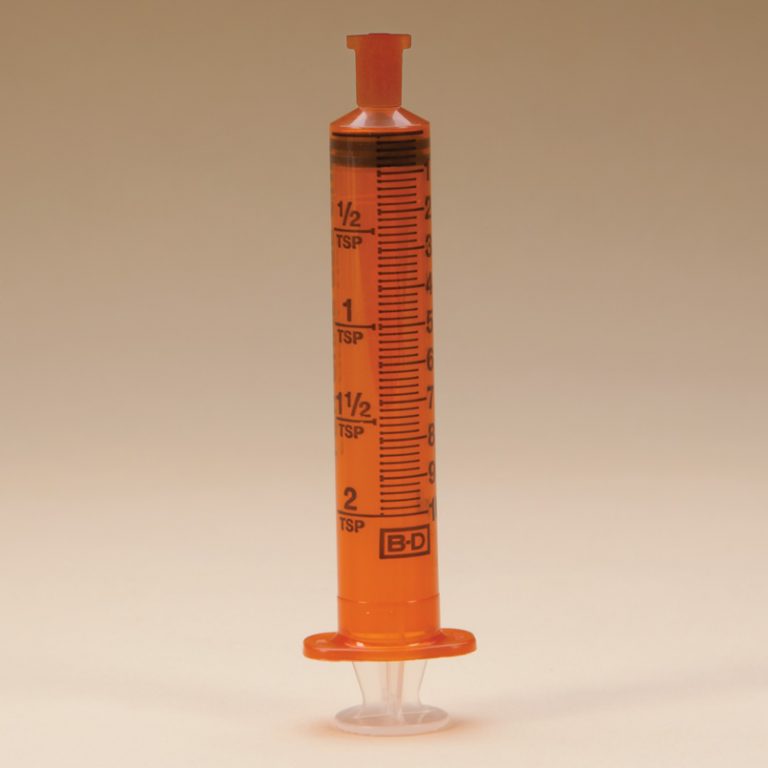 BD Oral Dispenser - Amber (1ml - 10ml) | Distinctive Medical