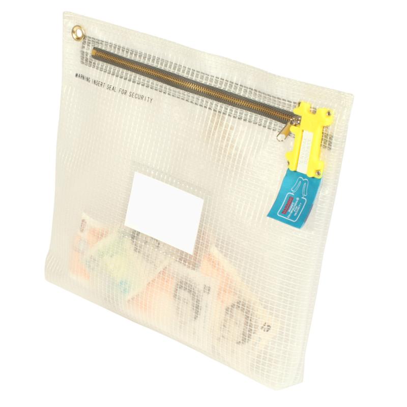 Cash Bag Long Edge Zip | Distinctive Medical