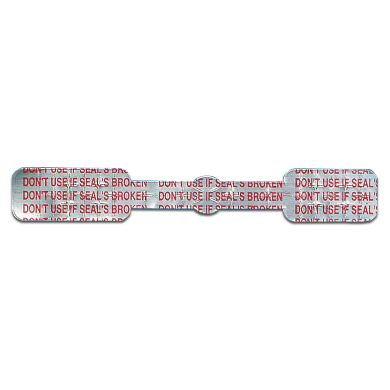 Short Tamper Syringe Seal - Do Not Use If Seal Is Broken | Distinctive ...