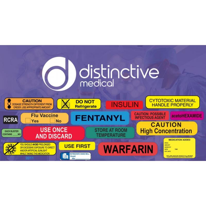 Medical Labels | Customisable Drug Labels