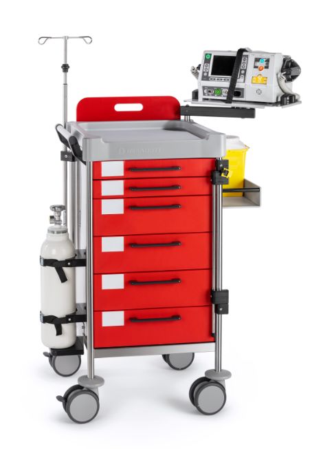 SQ Emergency Trolley | Distinctive Medical